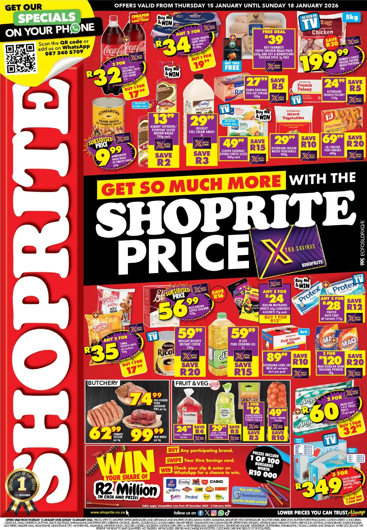 Shoprite Eastern Cape - Get More With Shoprite January Price 15/01 - 18 ...