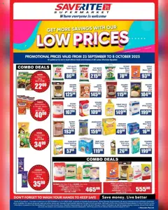 Saverite specials October 2025 > Catalogue