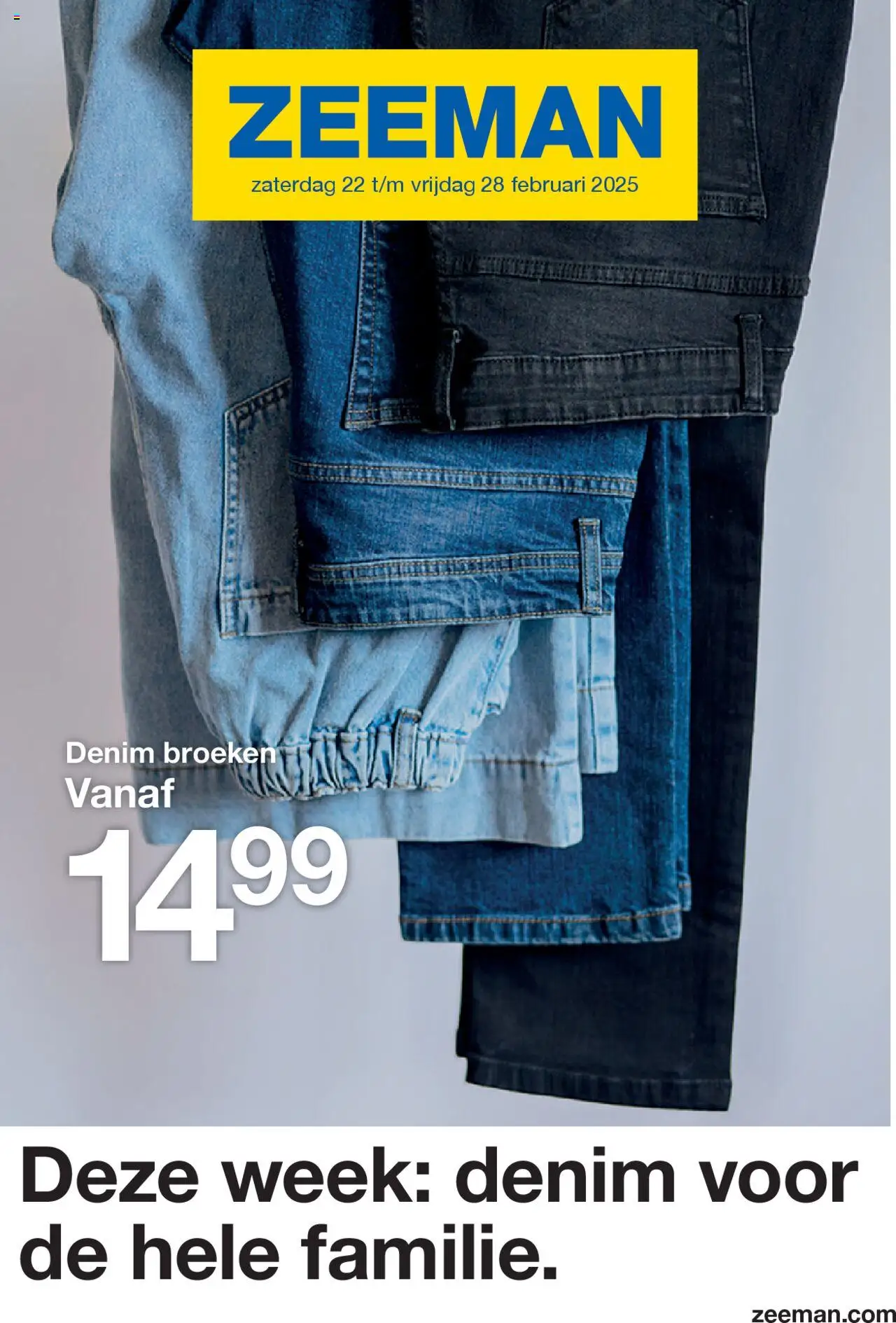 Zeeman folder deze week 22-02-2025 + volgende week