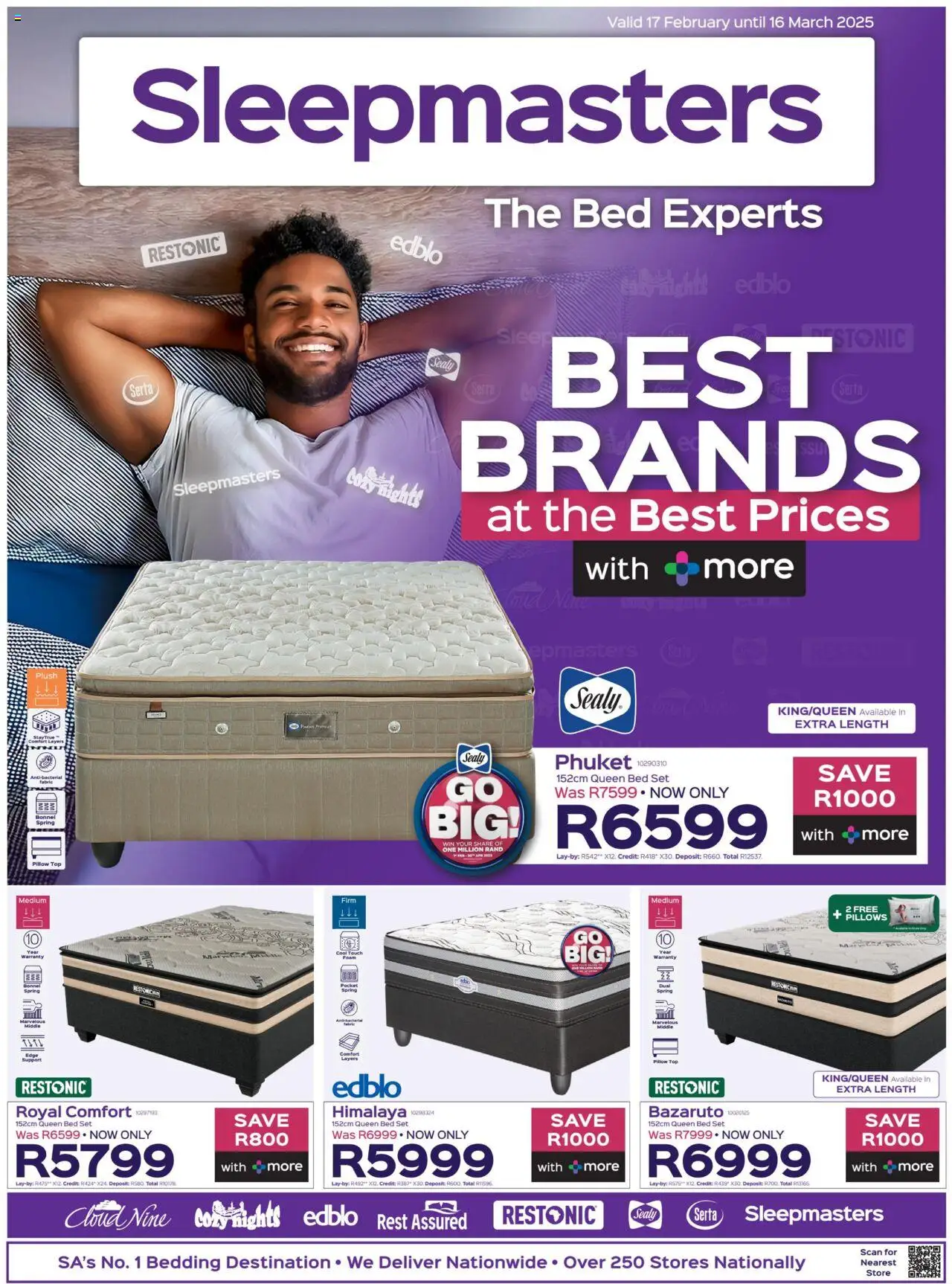 Sleepmasters specials March 2025 > Catalogue