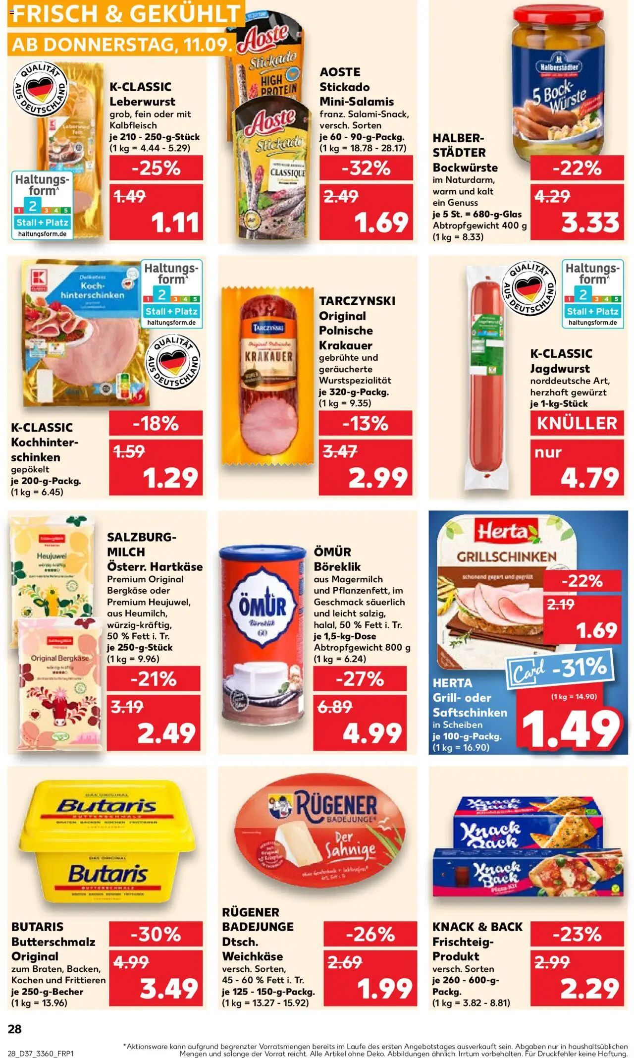 KAUFLAND Prospekt ab 11.09.2025 > Prospekt