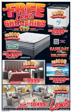 Lewis Stores specials July 2025 > Catalogue