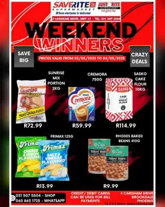 Saverite specials June 2025 > Catalogue