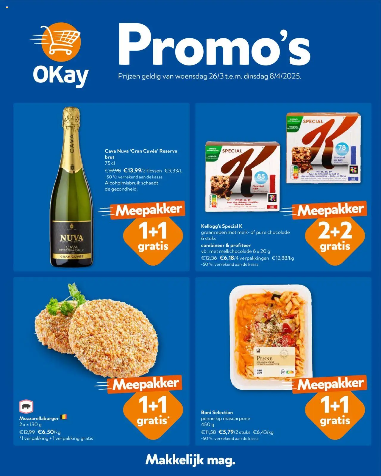 OKAY folder volgende week 09/04/2025 - Aanbiedingen België