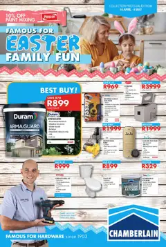 Chamberlain specials May 2025 > Catalogue