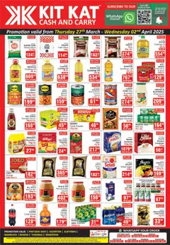 KIT KAT Cash & Carry special 08/05/2025 >> Catalogue online