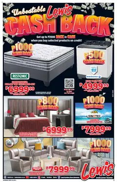 Lewis Stores specials July 2025 > Catalogue